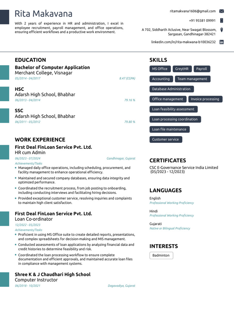My Resume | PDF | Business