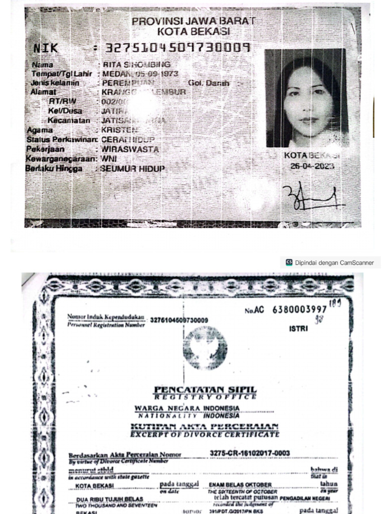 Identitas Pemohon | PDF