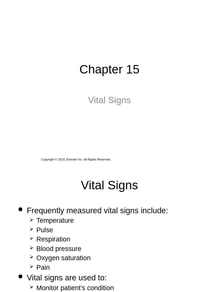 Basic Vital Signs Power Point | PDF | Blood Pressure | Pulse
