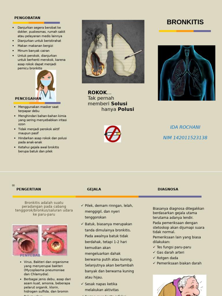 Panduan Pengobatan dan Pencegahan Bronkitis | PDF