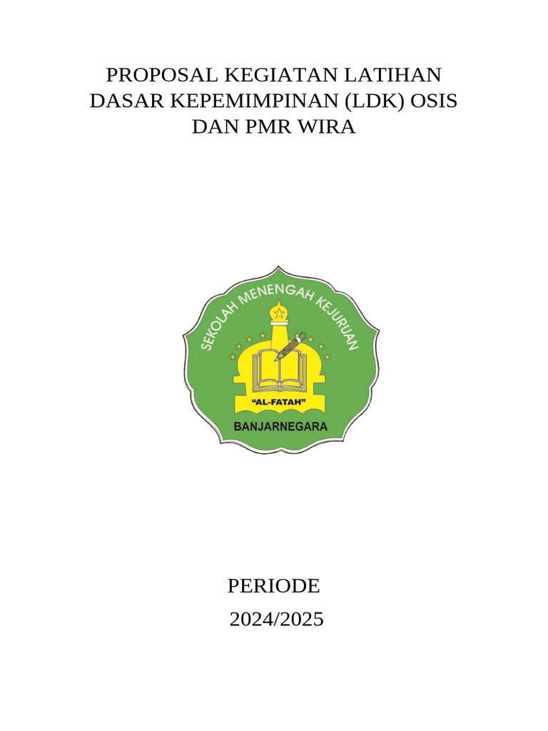 Latihan Dasar Kepemimpinan OSIS 2024 | PDF