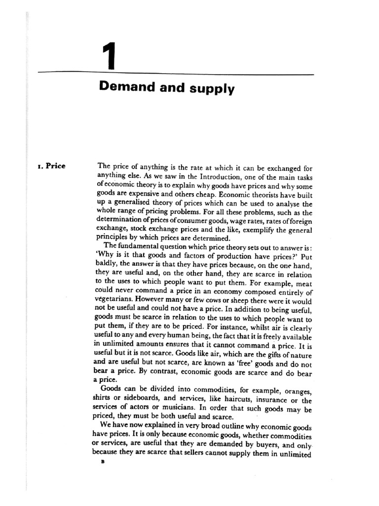 Demand and Supply | PDF