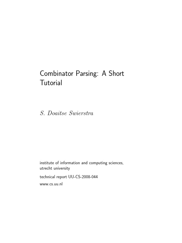 2008-044 | PDF | Parsing | Programming Language