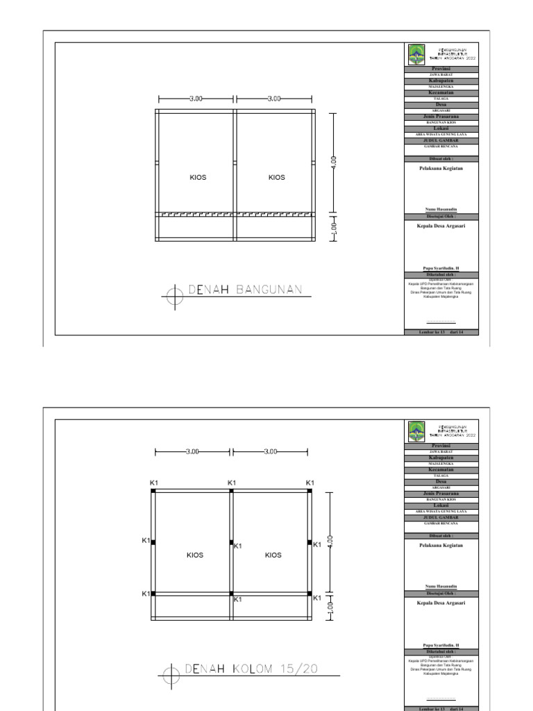 Gambar Kios UMKM | PDF