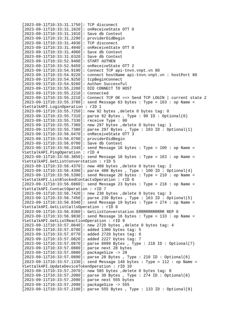 Logfile 0 | PDF | Transmission Control Protocol | Network Architecture