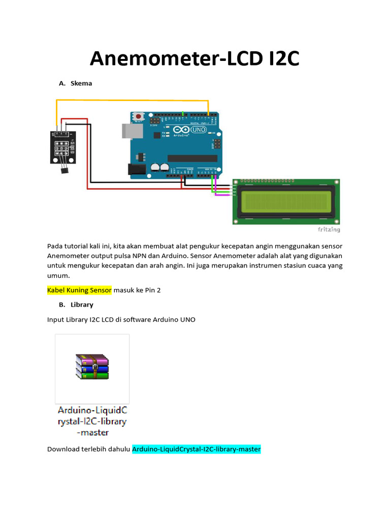 Anemometer Tutorial | PDF