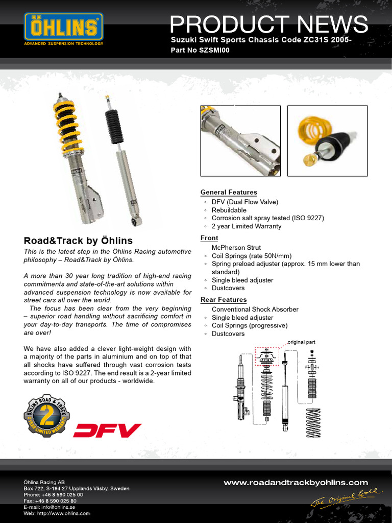 ohlins_prodnews_201012_rt-auto_suzuki_swift_sports_1 | PDF
