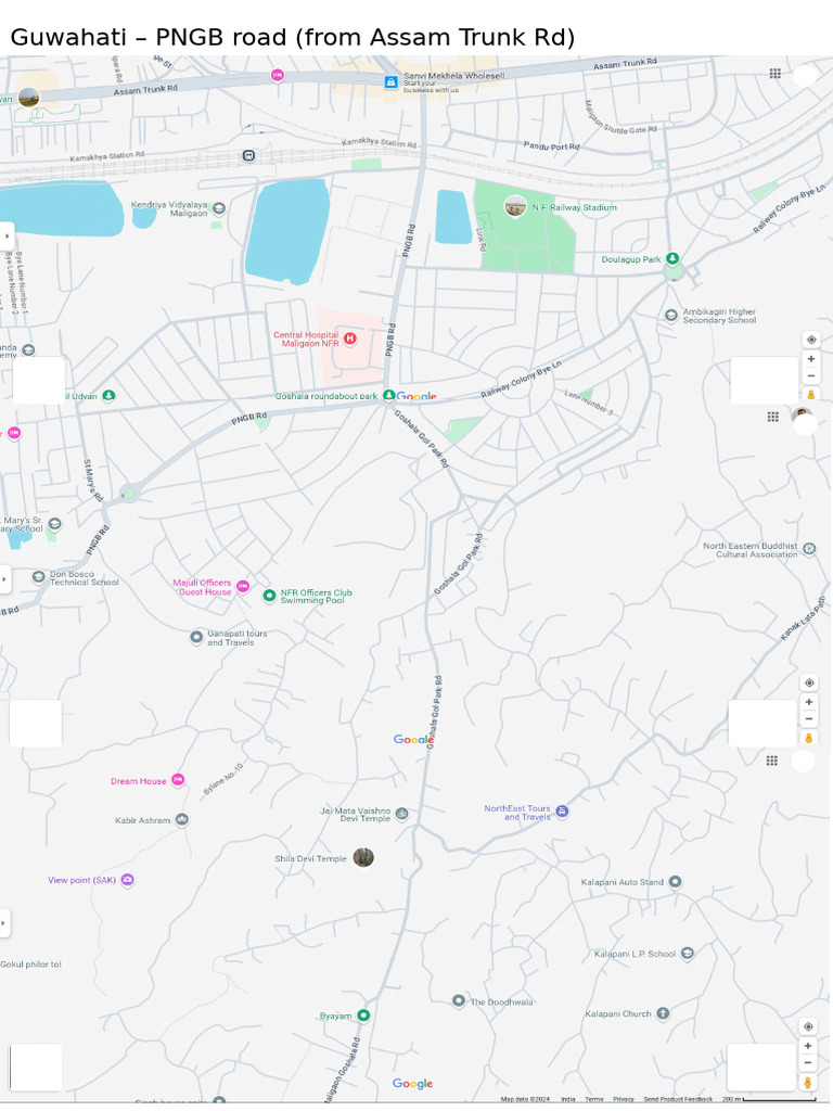 Guwahati PNGB Road Overview | PDF