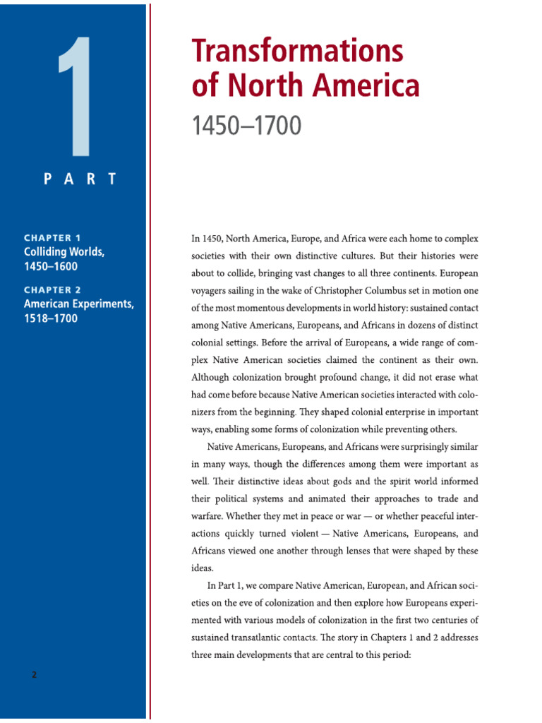 Henretta Ch. 1 | PDF