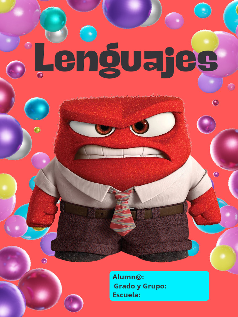 Portadas para Cuaderno Intensamente | PDF