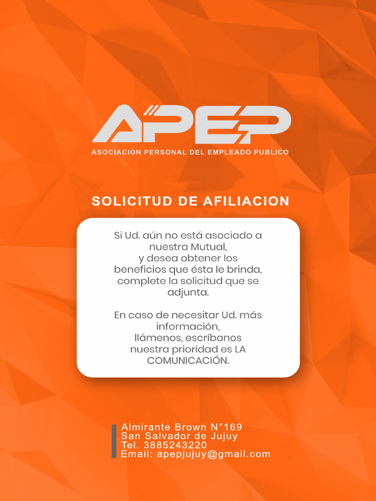 Afiliacion APEP | PDF
