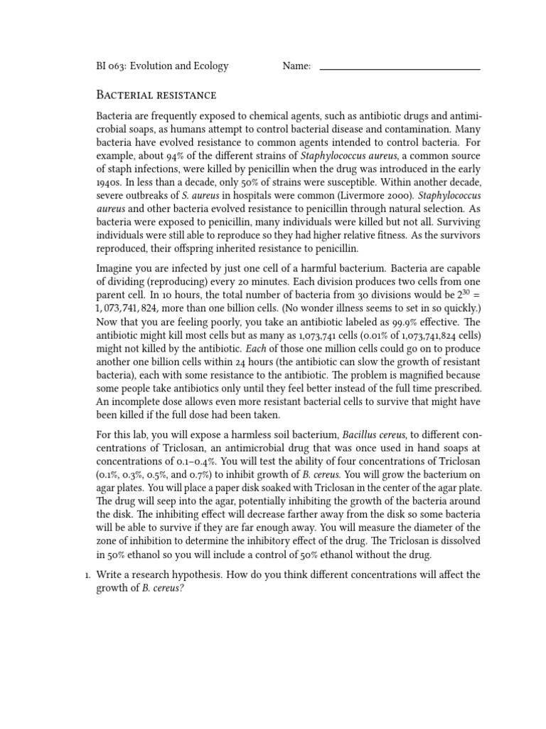 03b Bacterial Resistance | PDF | Staphylococcus Aureus | Antimicrobial ...