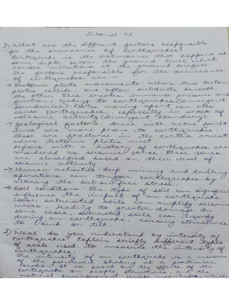 Unit 1 Tutorial | PDF