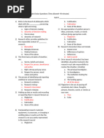 Ethical Research Mcqs | PDF | Institutional Review Board | Informed Consent