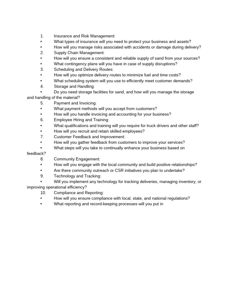 Essential Business Operations Guide | PDF