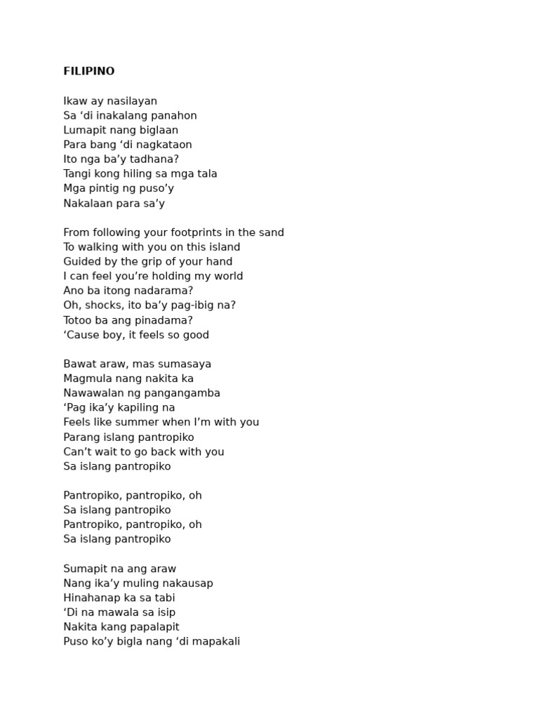 Bini _ Pantropiko | PDF