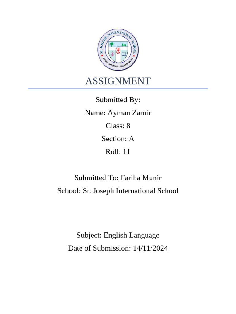 ASSIGNMENT | PDF
