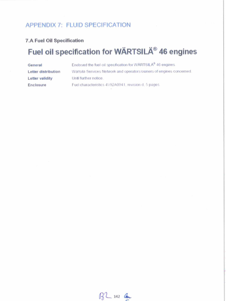 Pages - From - Appendix 7 Fuel Specification | PDF