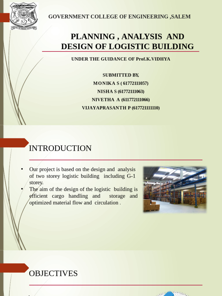 Batch 15 Logistic Building | PDF | Loam | Beam (Structure)