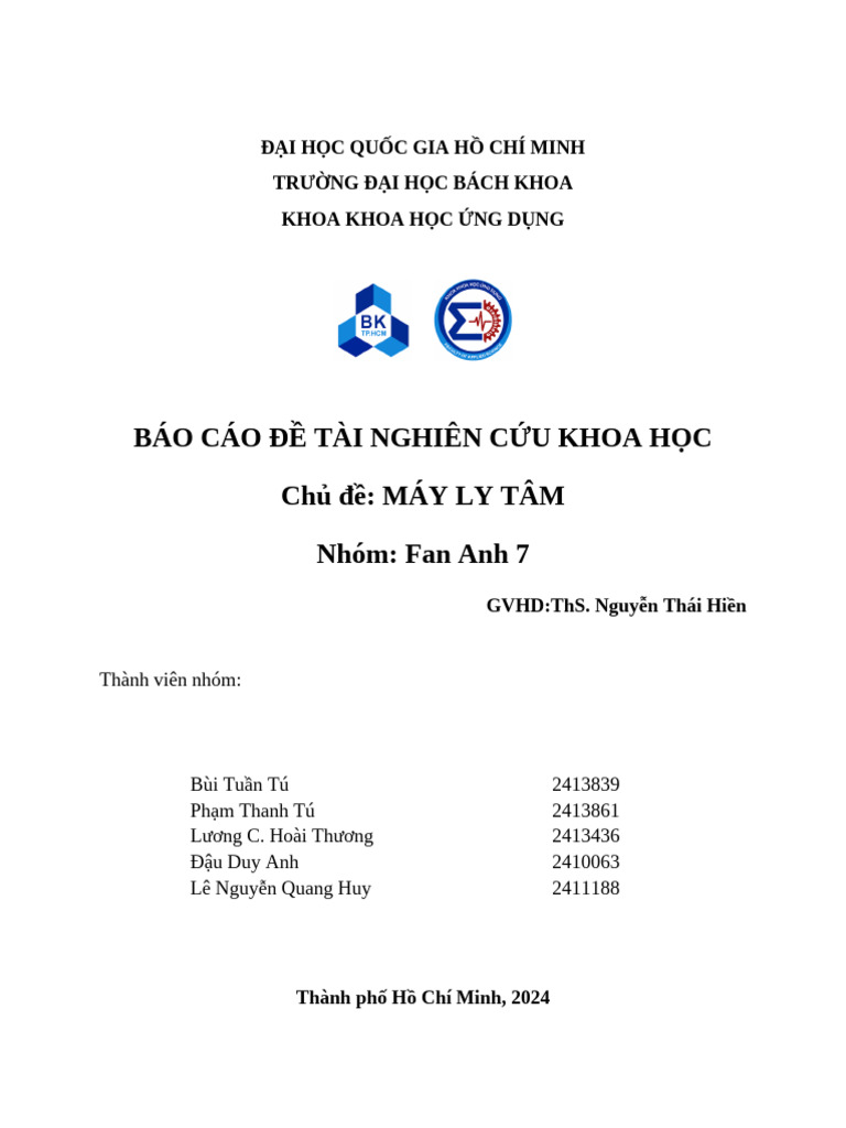 Baocao | PDF