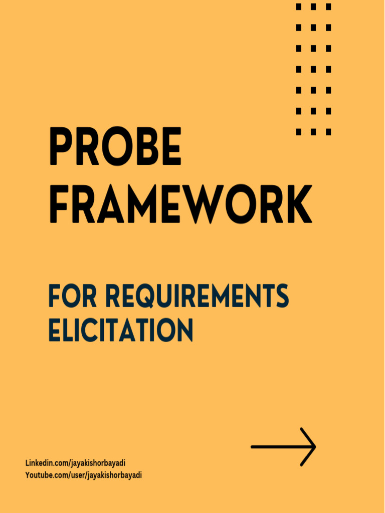Requirements Elicitation Framework Guide | PDF | Goal | Cognition