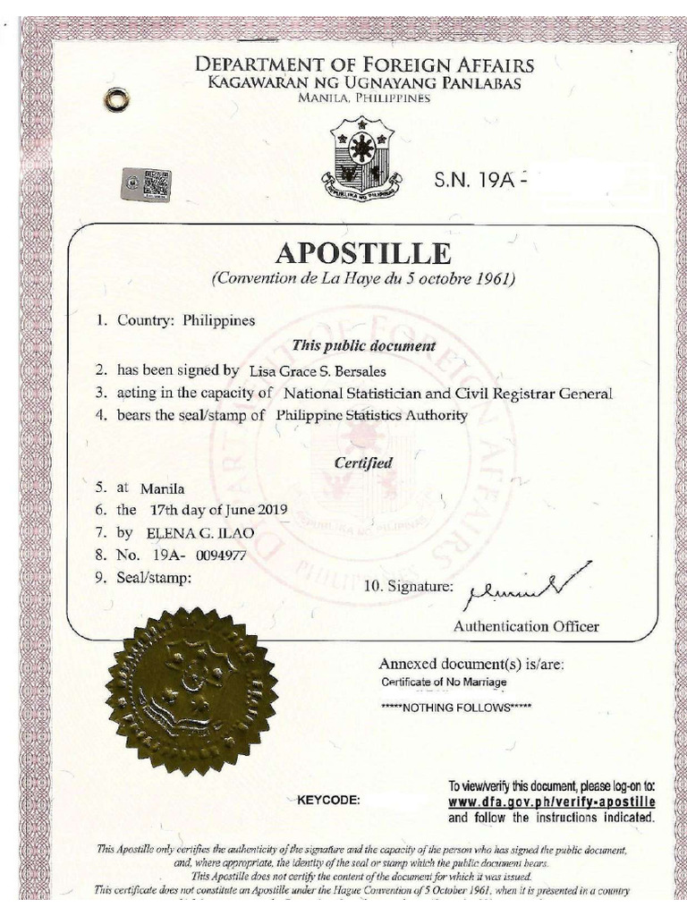 Apostille-Philippine-Document-Authentication | PDF