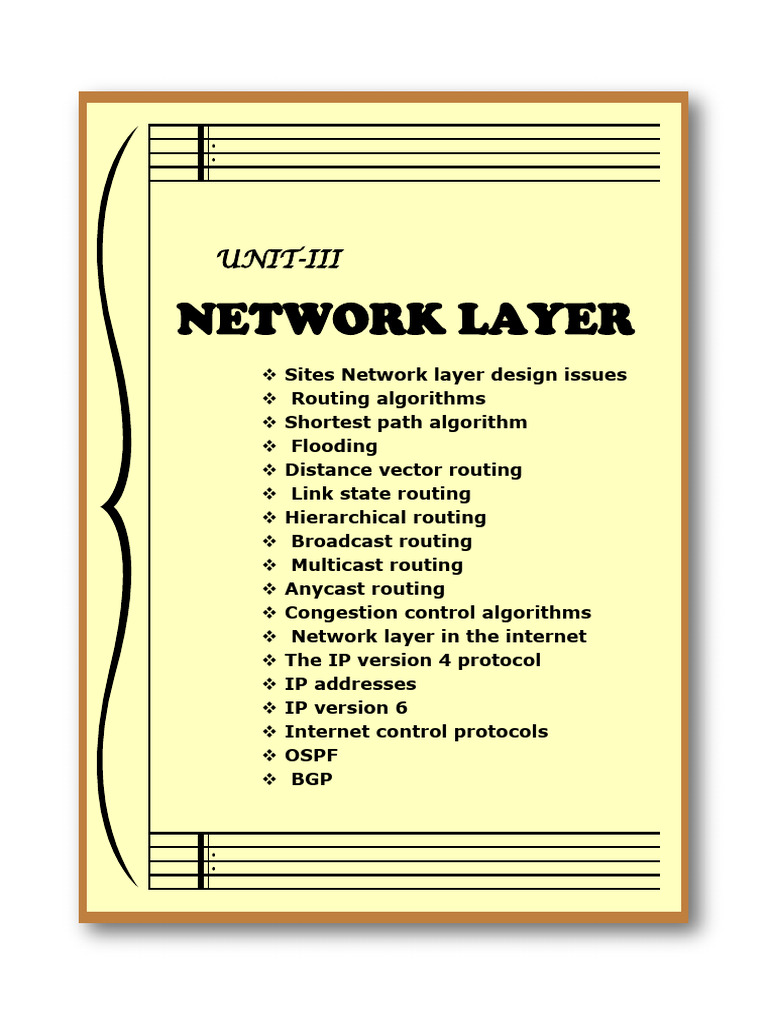 Cn3 | PDF | Routing | Network Congestion