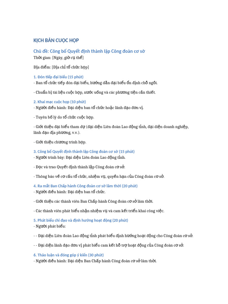 Kich Ban Cuo Chop | PDF