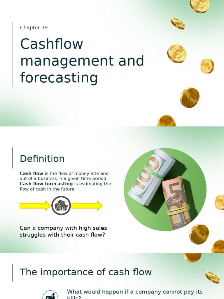 Chapter 39 - Cashflow Management and Forecasting | PDF