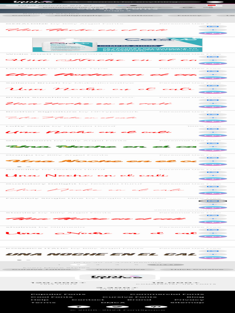 Cursive Fonts (Page 2) FontSpace 2 | PDF