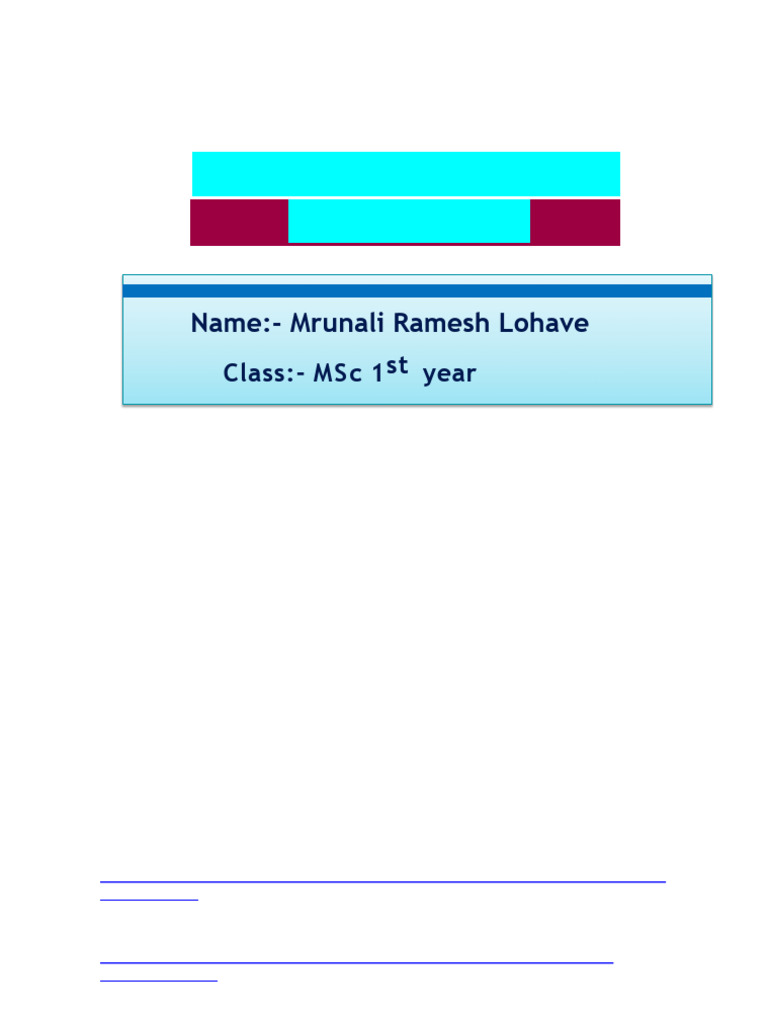 Mrunali RM Asiignment | PDF | Pollution | Human Impact On The Environment