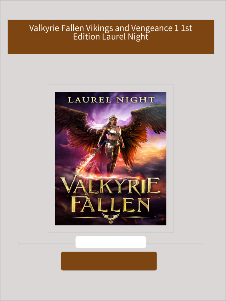 Valkyrie Fallen Vikings and Vengeance 1 1st Edition Laurel Night 2024 ...