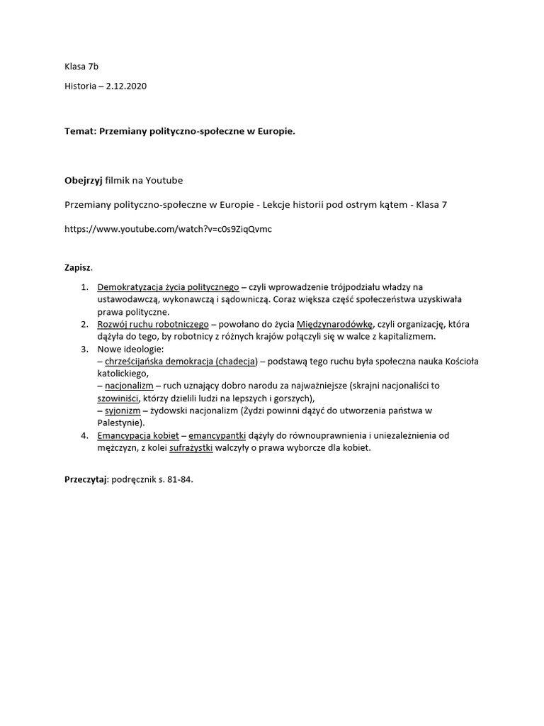 Historia_7b_Przemiany_polityczno-spoleczne_w_Europie | PDF Historia_7b_Przemiany_polityczno-spoleczne_w_Europie | PDF