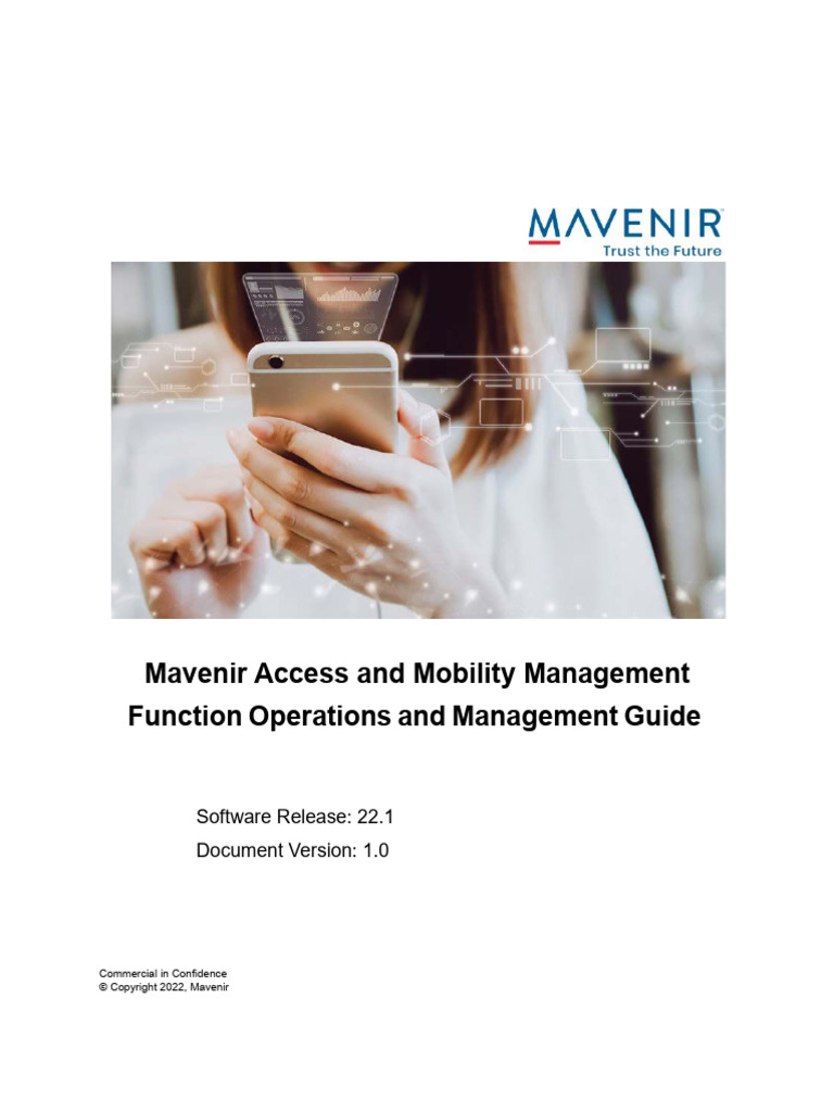 Mavenir AMF Operations Management Guide | PDF | Copyright | I Pv6