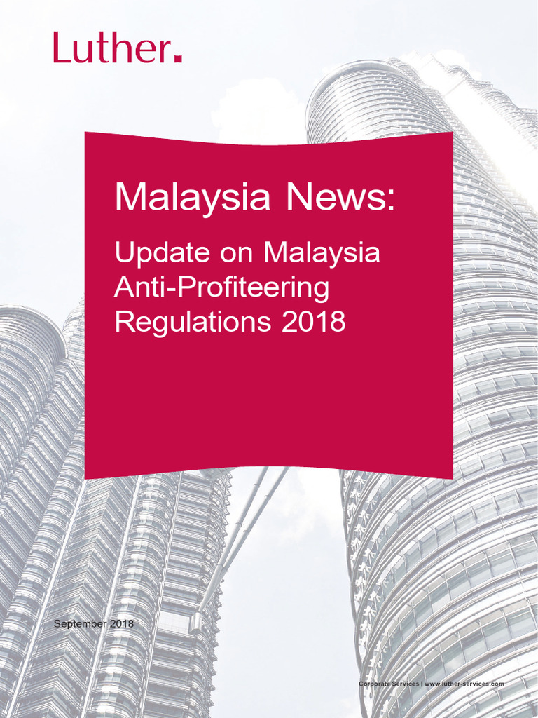 NL Malaysia Anti-Profiteering | PDF | Business