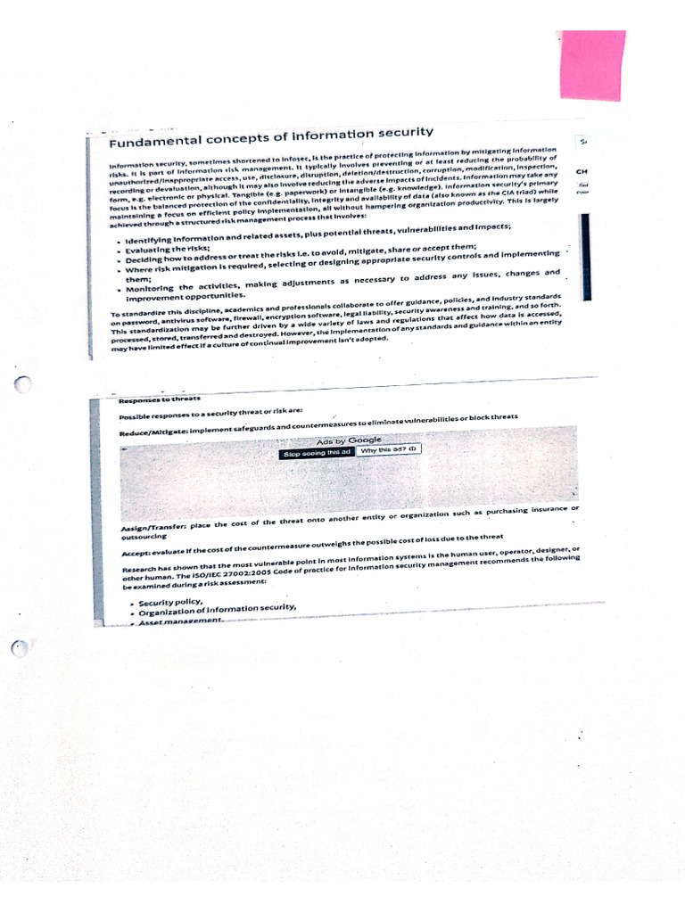 Cyber Security Unit4 | PDF