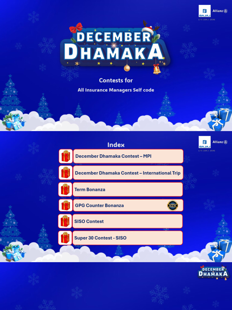 IM Contest December Dhamaka With GPG Contest - Dec 2024 | PDF ...