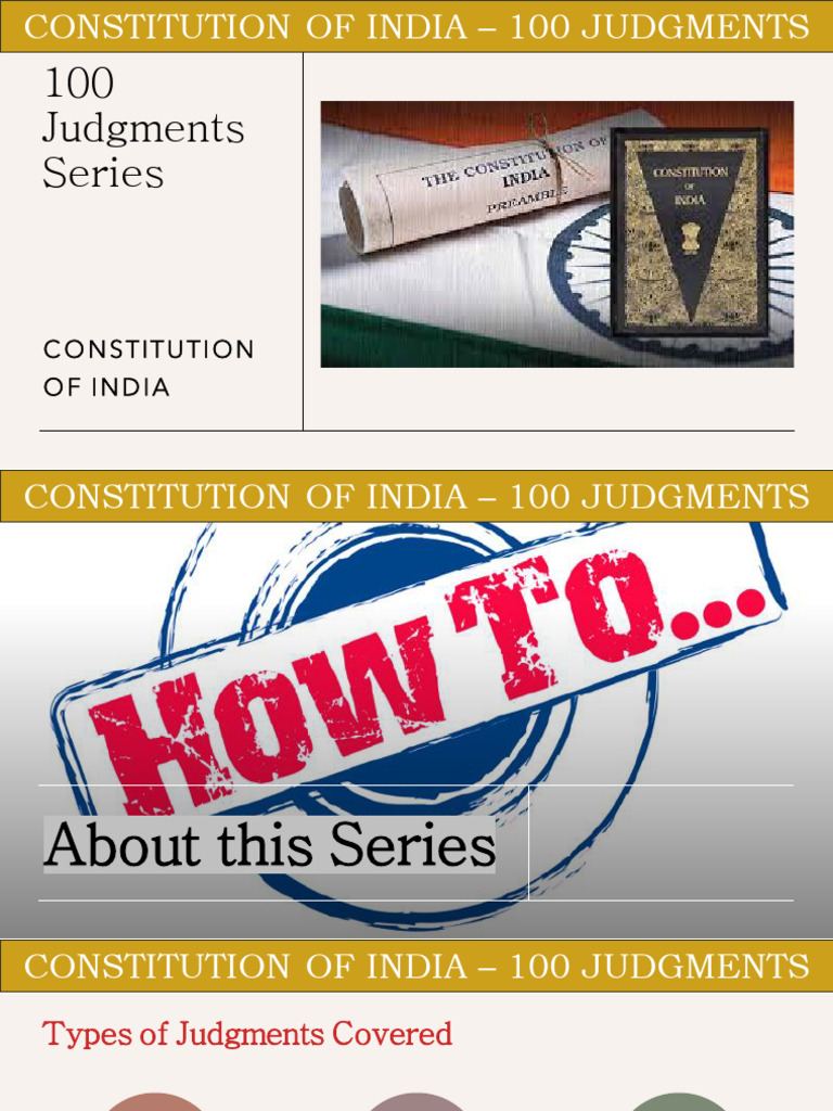 100 Judgments of COI (3) | PDF