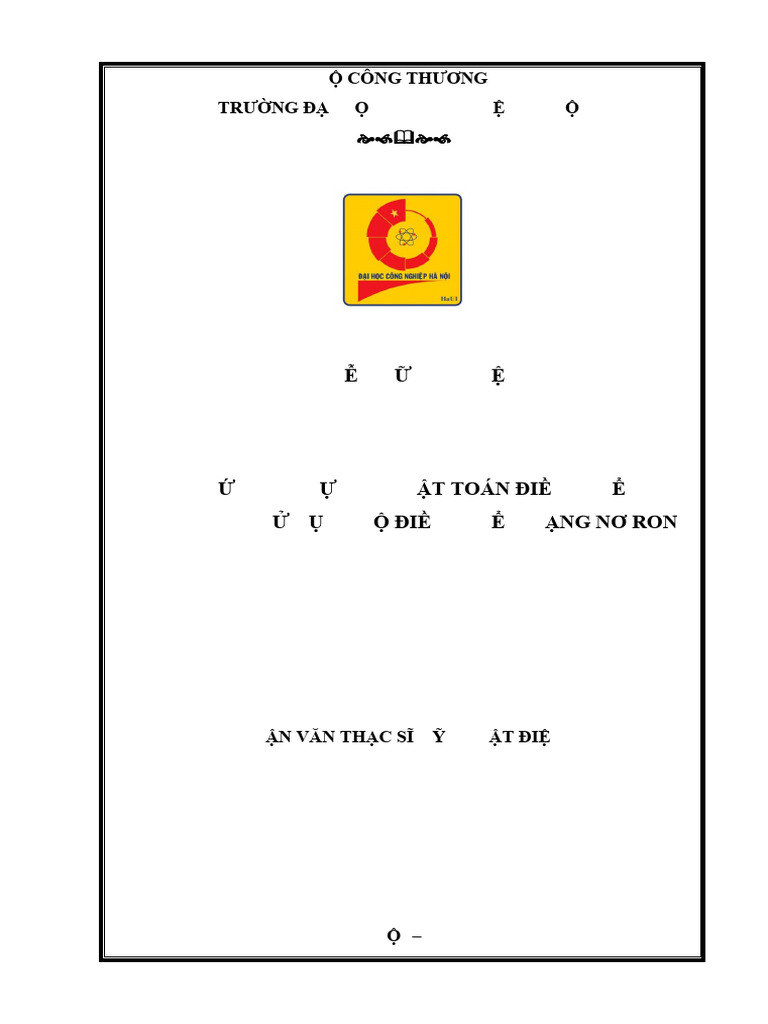 Nguyen Huu Nguyen Ky Thua Dien K8D2 Luan Van | PDF