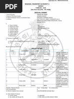 National Permit Application Form 46 | PDF | Transport | Vehicles