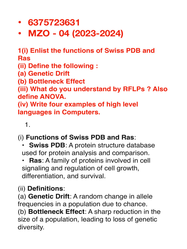 MZO-04 (2023-2024) | PDF | Poisson Distribution | Teaching Mathematics