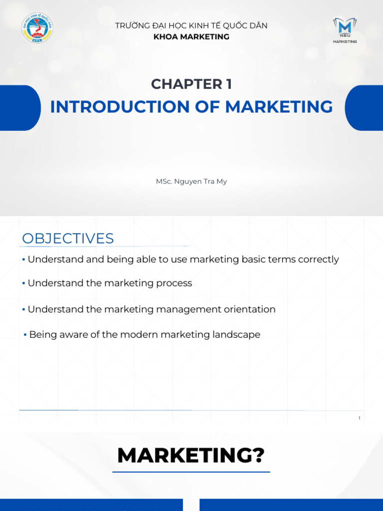 Introduction to Marketing Concepts | PDF | Marketing | Economies