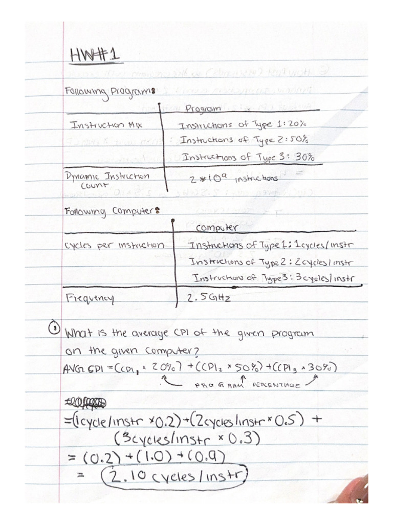 Instruction Mix | PDF
