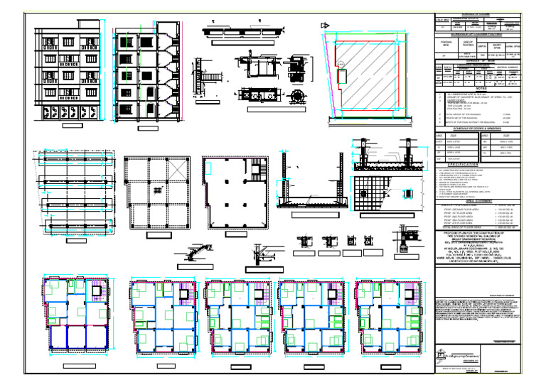 Joy Sankar Bhattarcharya 5S STRC DWG | PDF | Building Engineering ...
