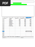Consolidation in LibreOffice Calc | PDF