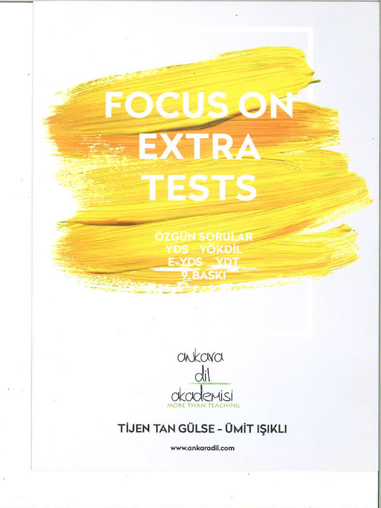 Focus on Extra Tests | PDF