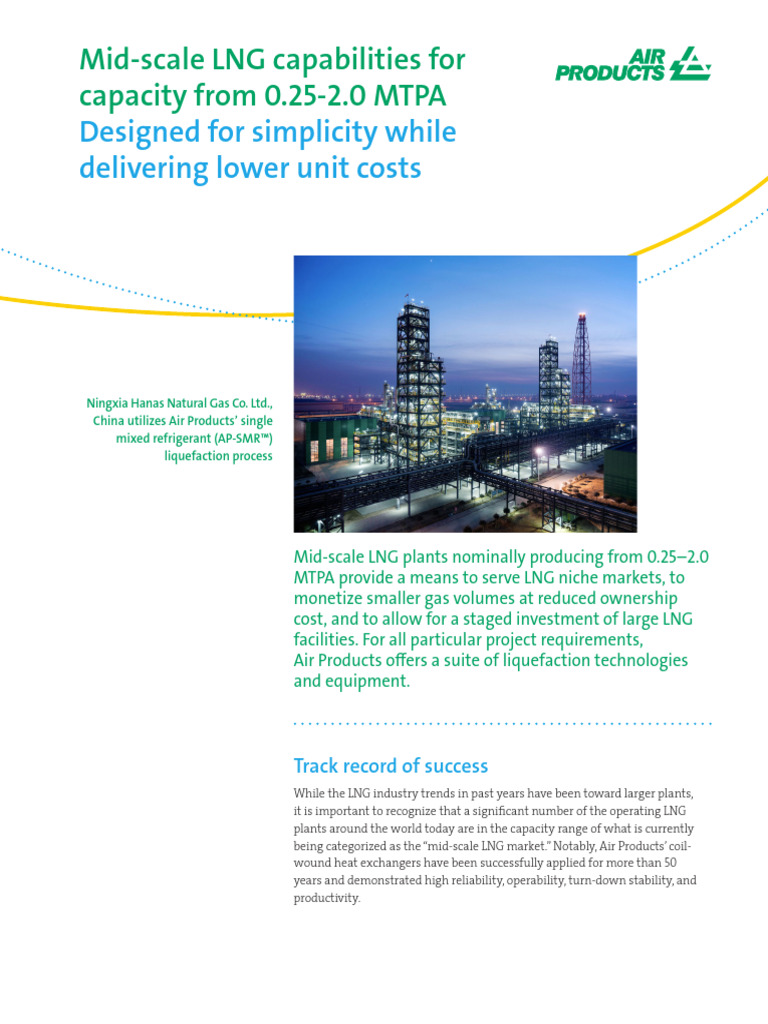230 17 012 GLB Jul22 Mid Scale LNG Capabilities | PDF | Liquefied ...