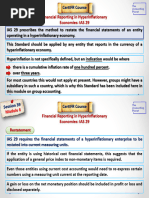 IAS 29 - Financial Reporting in Hyperinflationary Economies | PDF ...