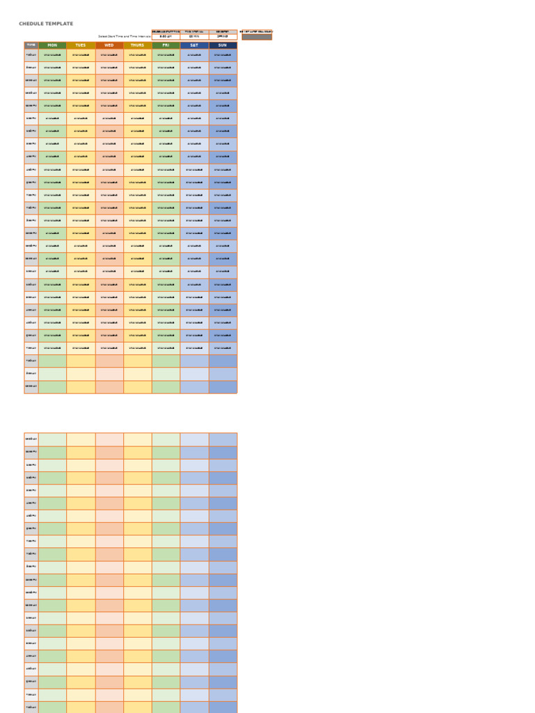 SO69-DOAN MINH DUC-Weekly Schedule (1) | PDF