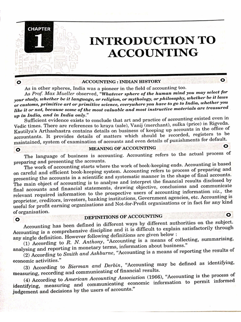 Accounting Fund Module 1 Intro | PDF